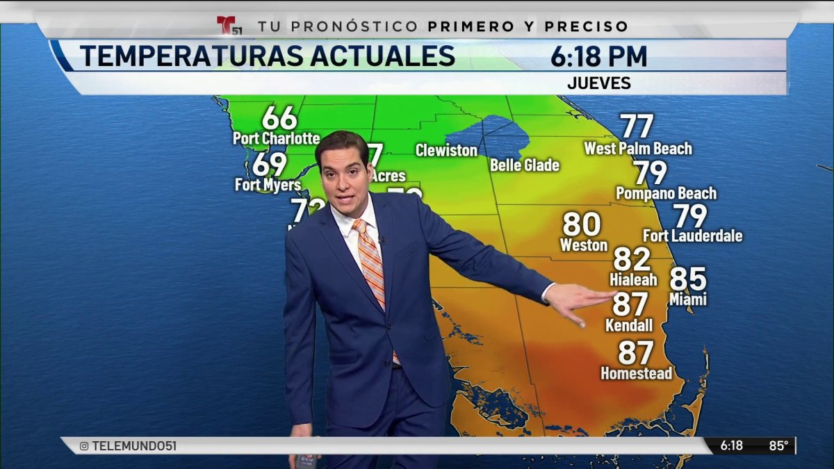 El pronostico del Tiempo – Telemundo Miami (51)