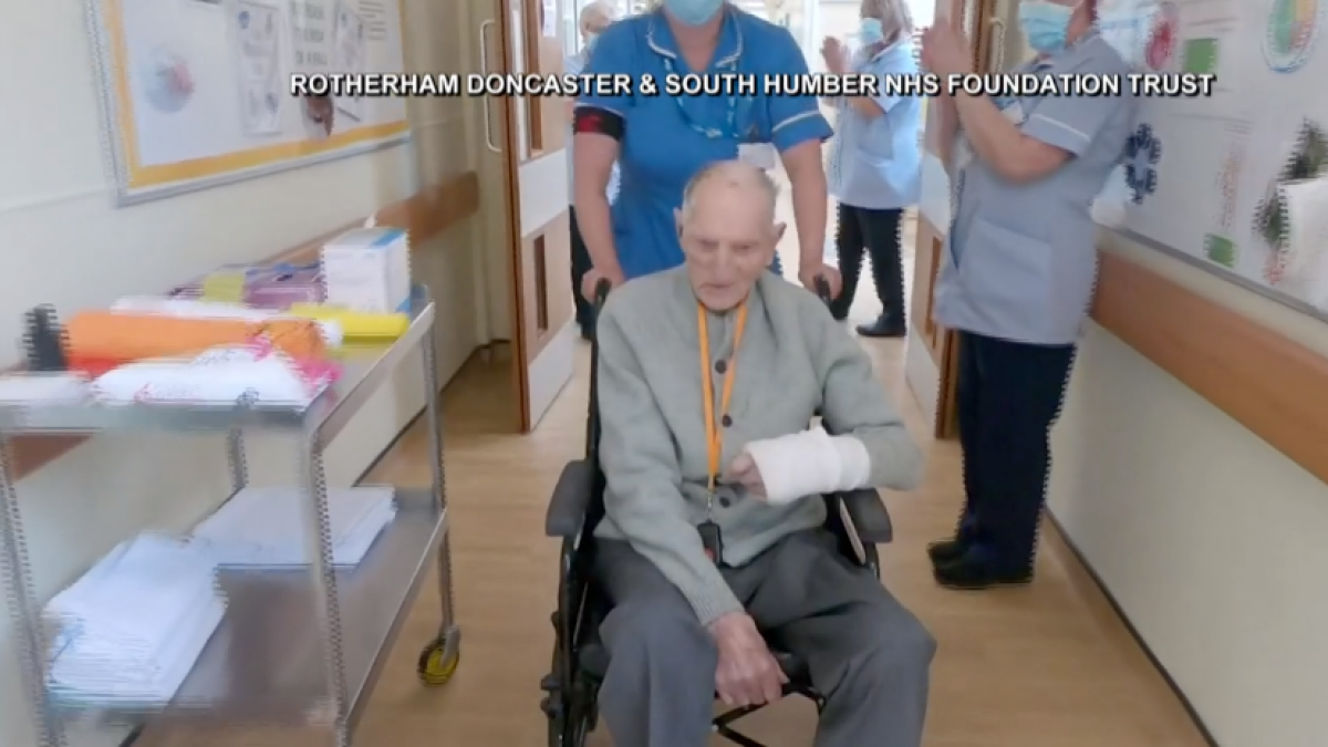 A sus 99 años, veterano de la II Guerra Mundial le gana batalla al ...