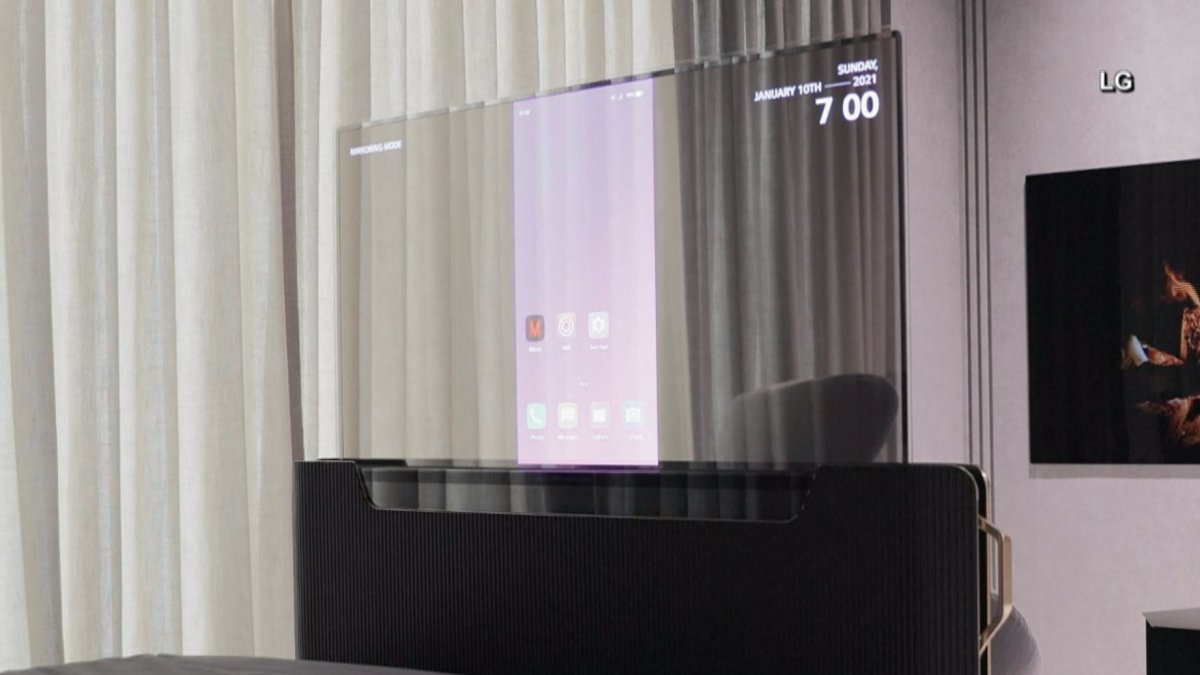 LG presenta su televisor de pantalla transparente en CES 2021 ...