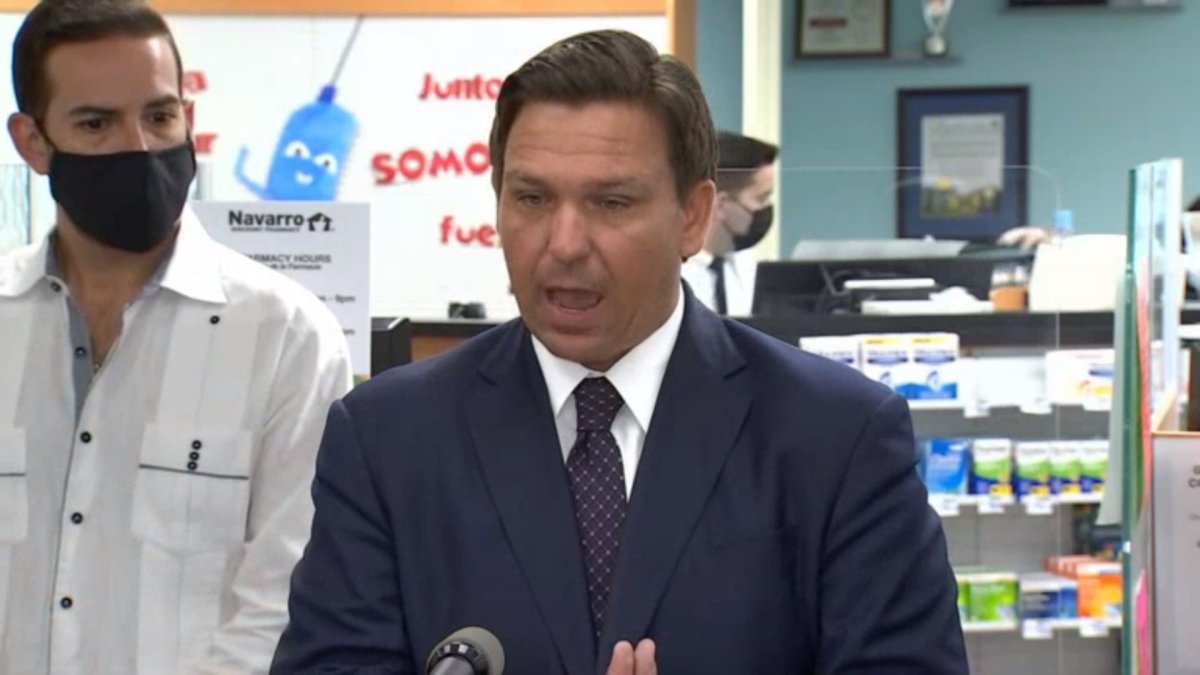 Gobernador DeSantis anuncia que farmacias CVS y Navarro se suman al ...