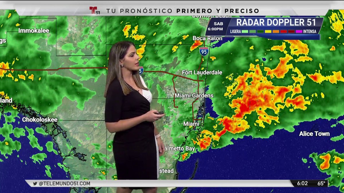 Alerta de tiempo para sur de Florida – Telemundo Miami (51)