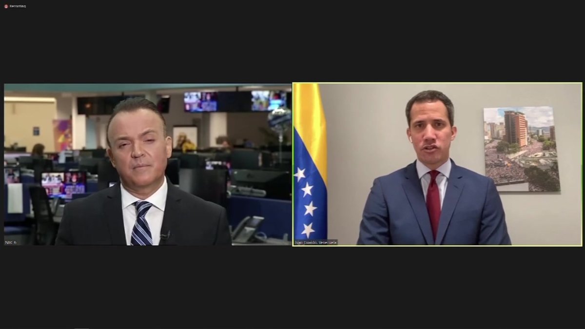 Exclusiva: Fausto Malavé entrevista a Juan Guaidó – Telemundo Miami (51)