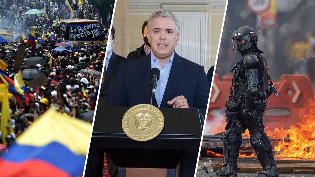 Colombia Iván Duque Ordena Retirar La Reforma Tributaria Telemundo