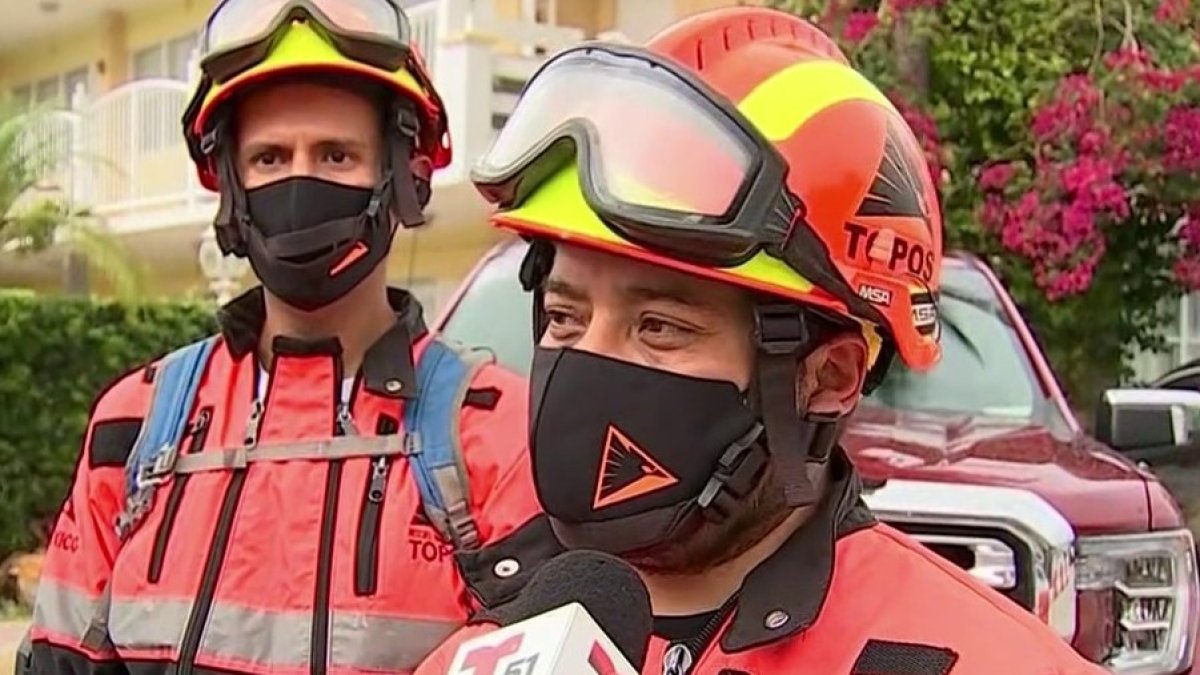 Los "topos mexicanos" llegan a ayudar a la zona de desastre – Telemundo ...