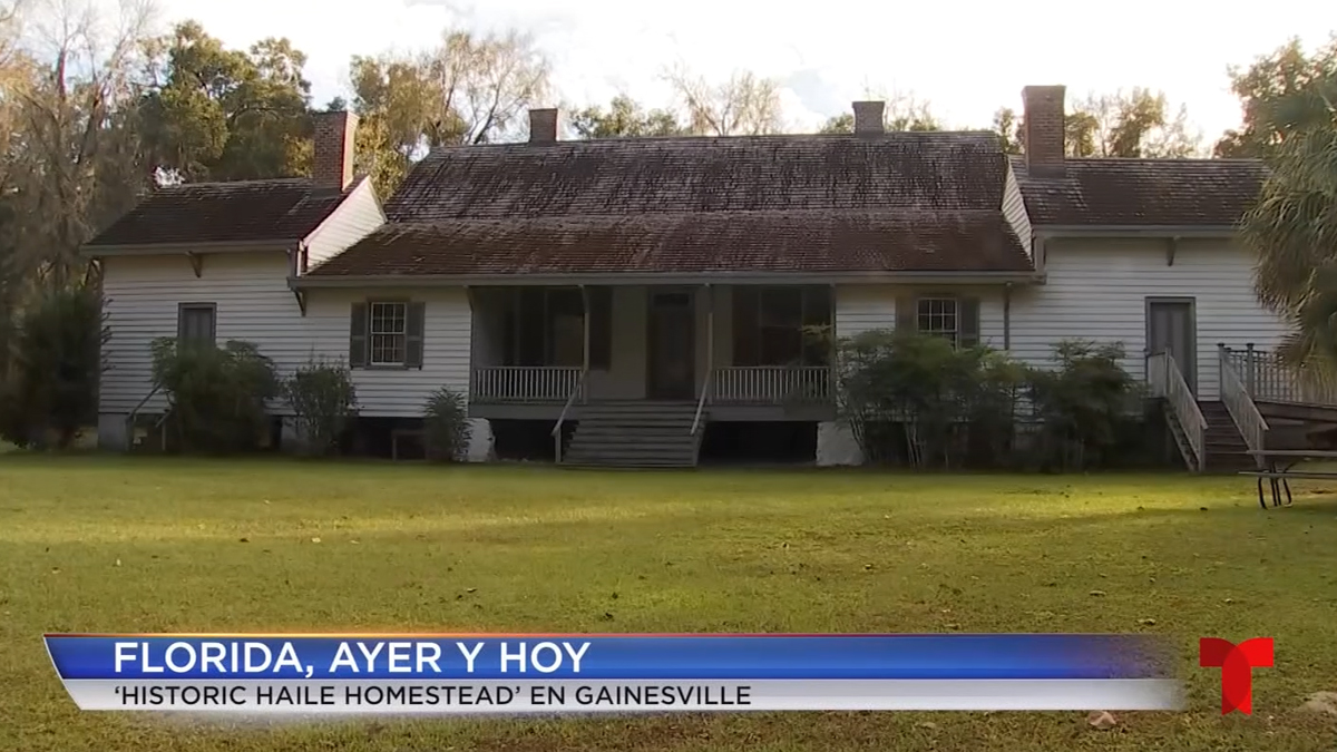 Florida Ayer y Hoy: Historic Haile Homestead – Telemundo Miami (51)