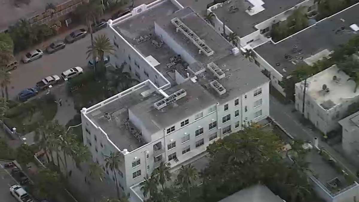 Miami Beach: evacúan edificio tras colapso partial de techo – Telemundo ...