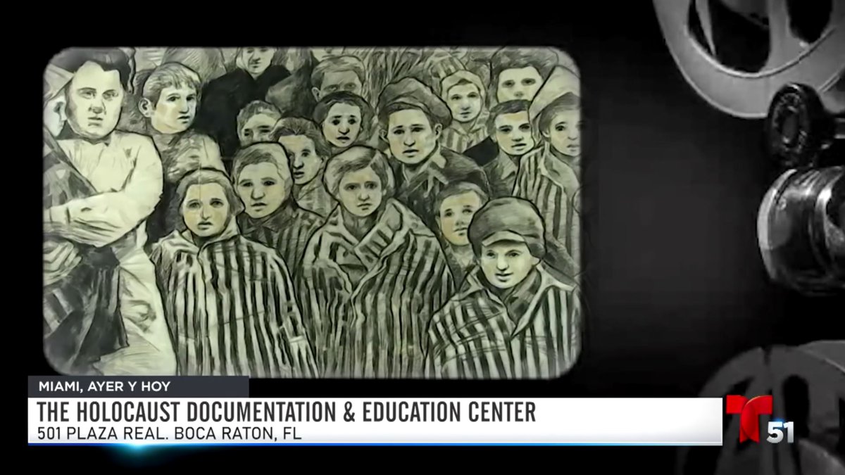 Miami, Ayer y Hoy. The Holocaust Documentation & Education Center. Sólo ...