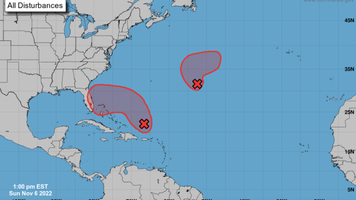 Posible sistema tropical se dirige a Florida en último mes de temporada ...