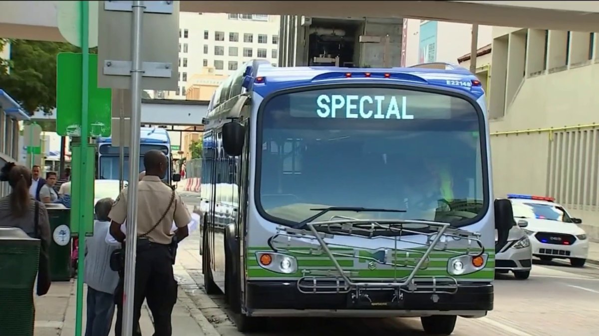 Autobuses eléctricos para transporte público de Miami Dade – Telemundo Miami (51)