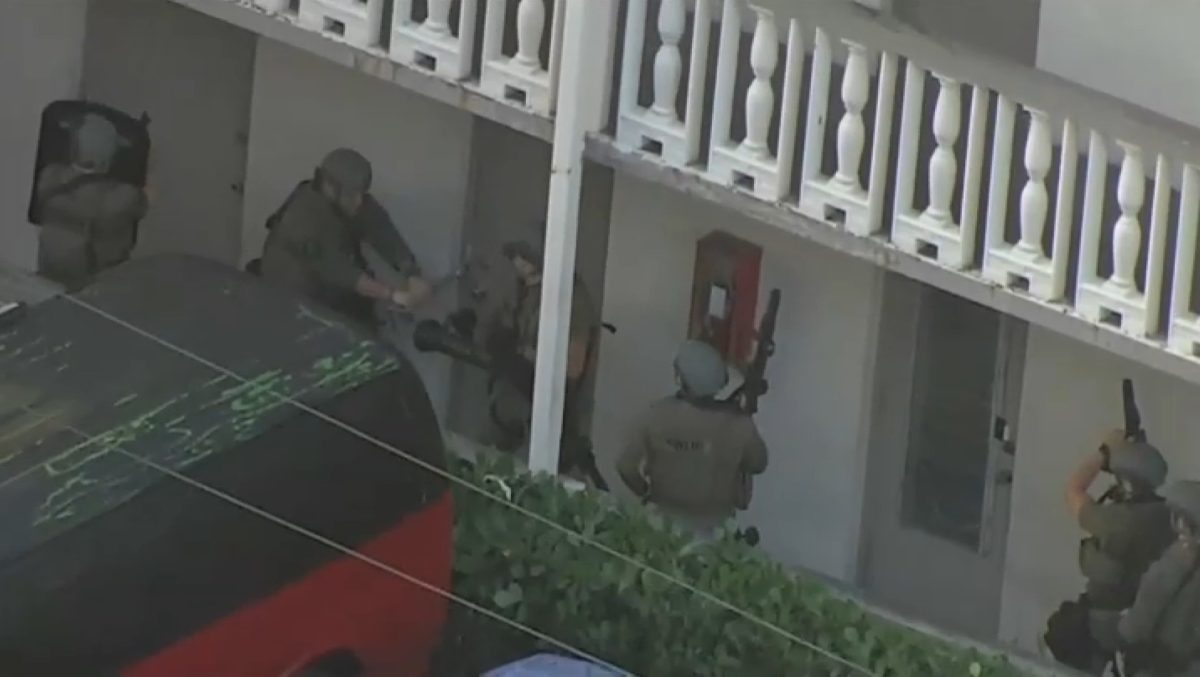 Wide Deployment Of The SWAT Team To Take Custody Of A Person With An ...