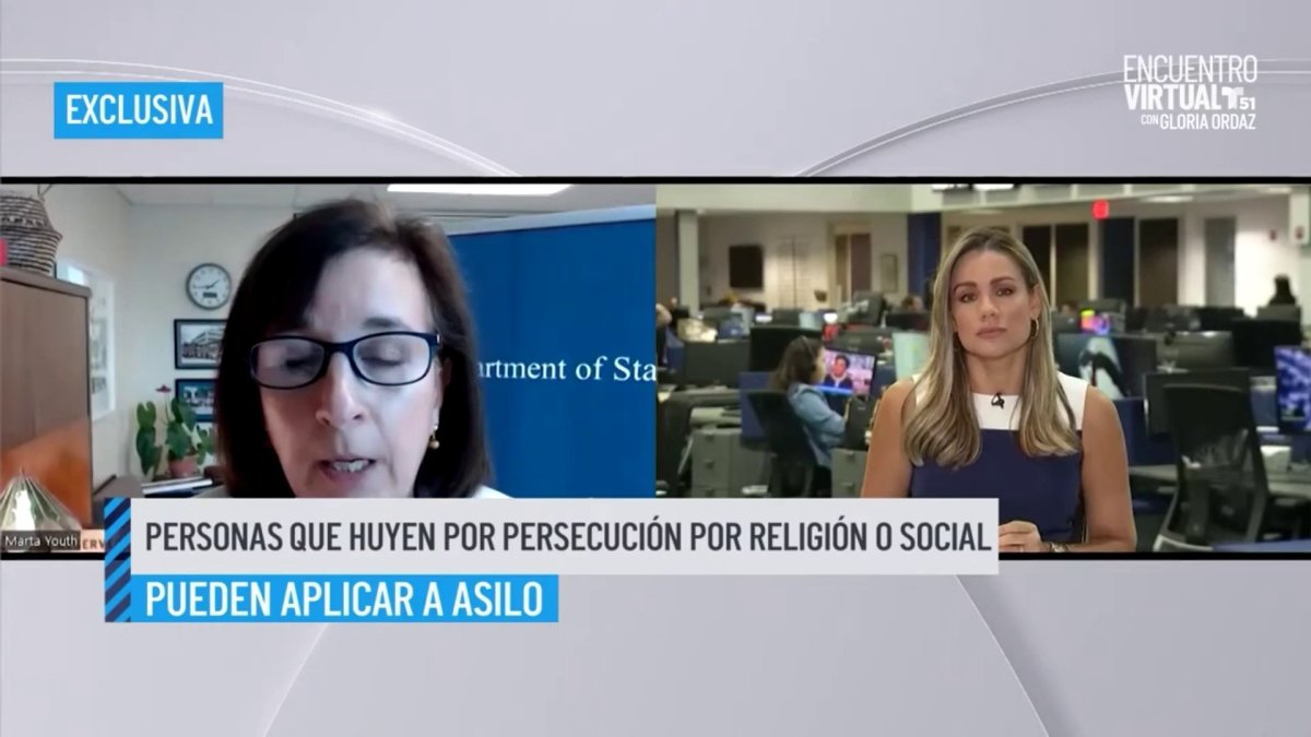Entrevista a Marta Costanzo Youth, subsecretaria de Estado – Telemundo ...