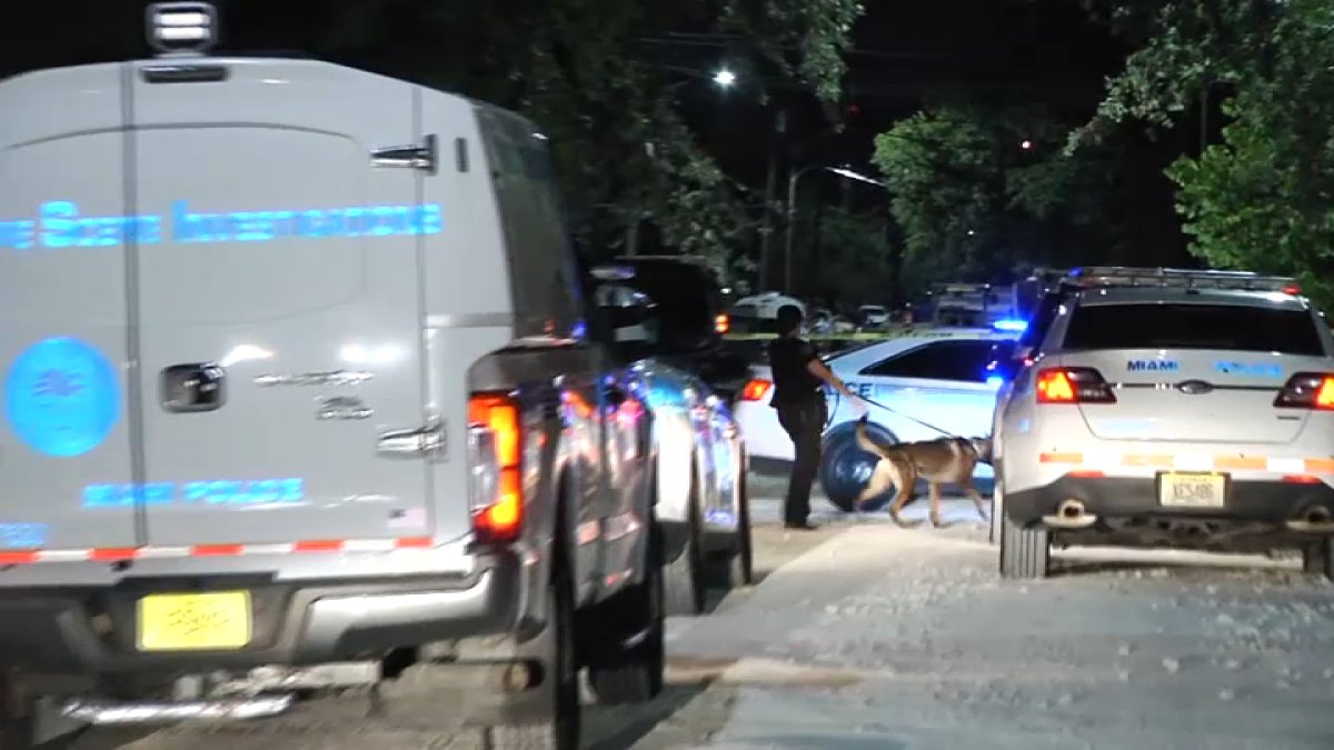 Una balacera en Miami deja a dos jovenes heridos, varios prófugos, y un ...