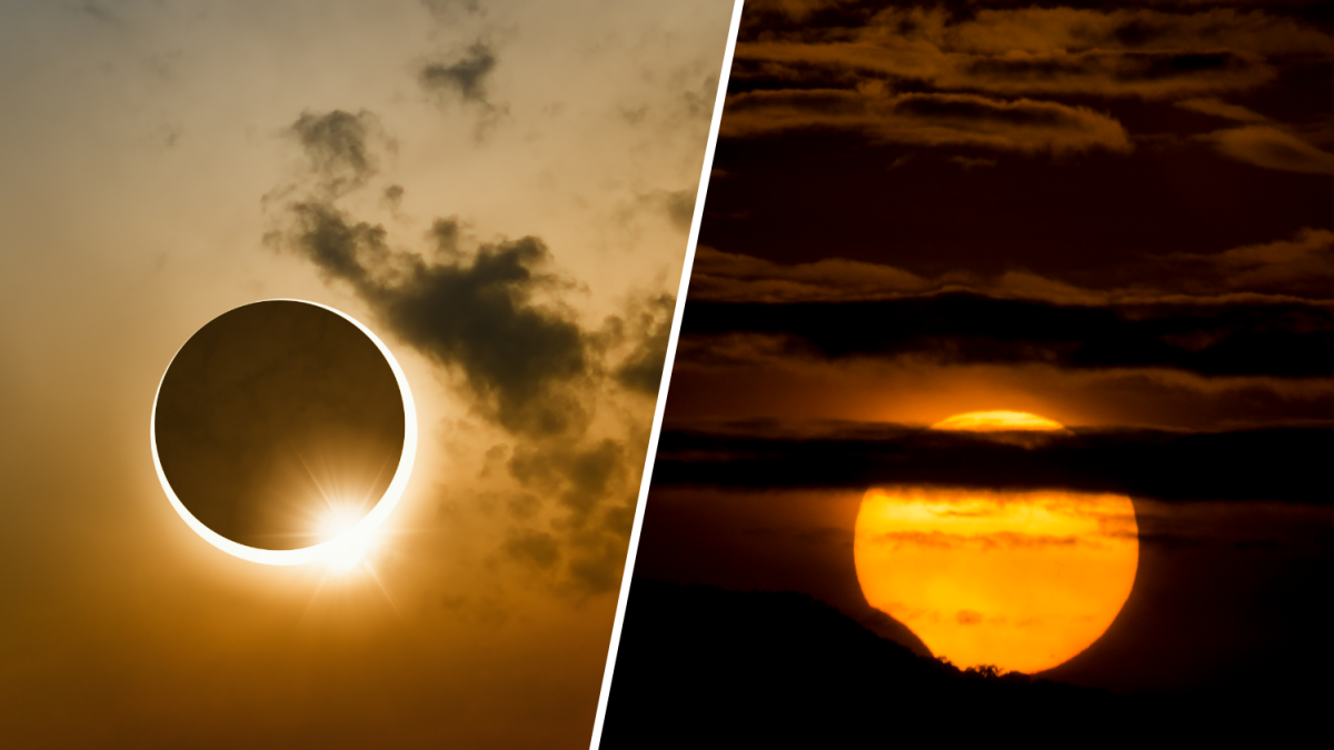 Así se combinan la Luna y el Sol para formar un eclipse – Telemundo ...