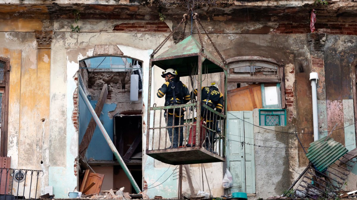 Madre cubana relata cómo fue vivir el derrumbe de su edificio en La ...