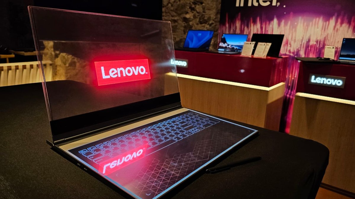Lenovo innova laptop con pantalla transparente – Telemundo Miami (51)