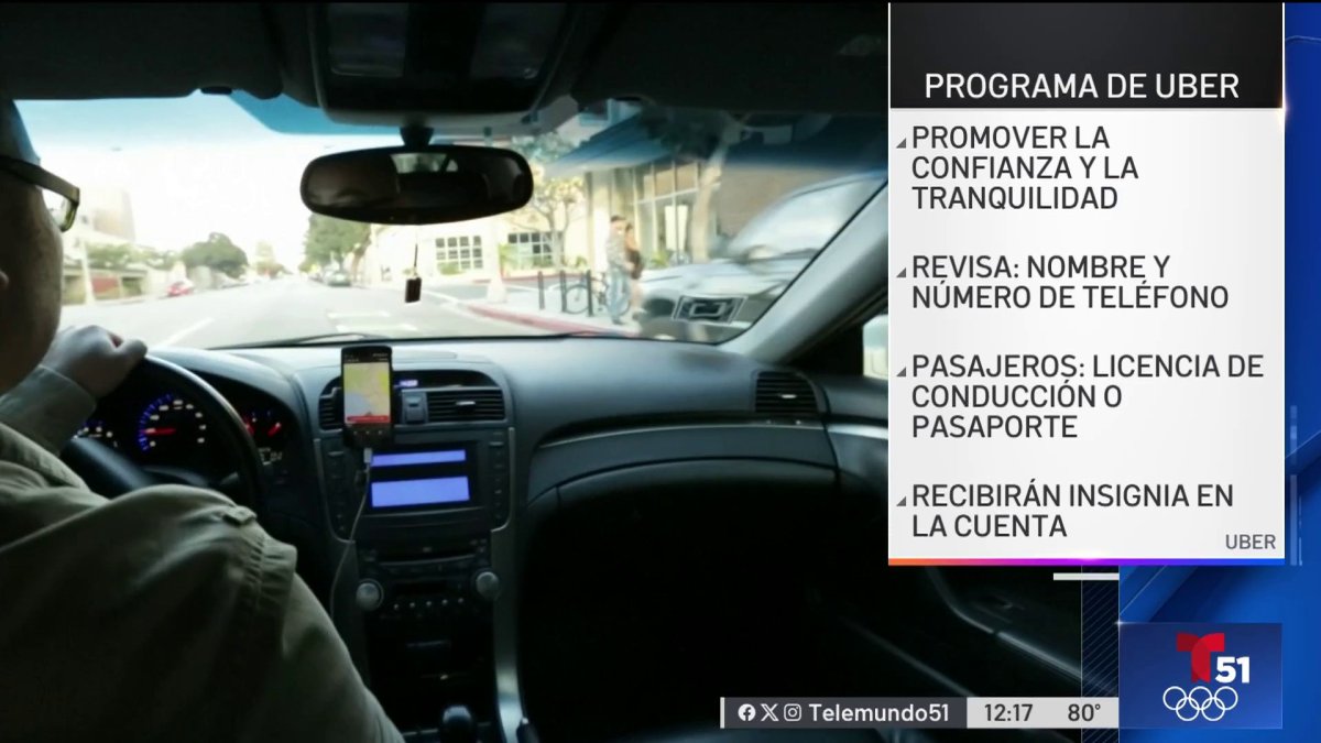 Lanzan Uber programa de verificación de pasajeros – Telemundo Miami (51)