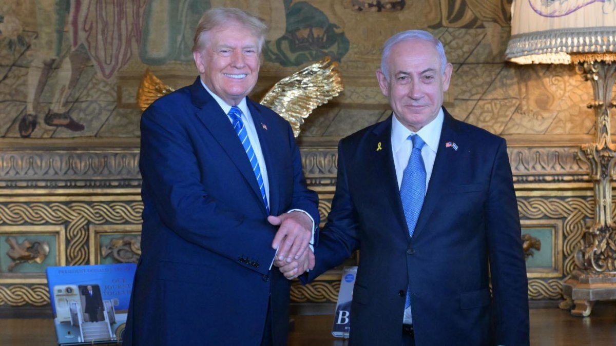 Trump recibe a Netanyahu en Mar-a-Lago en Florida – Telemundo Miami (51)