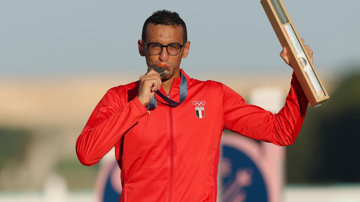 Ahmed Elgendy logra el oro en pentatlón moderno – Telemundo Miami (51)