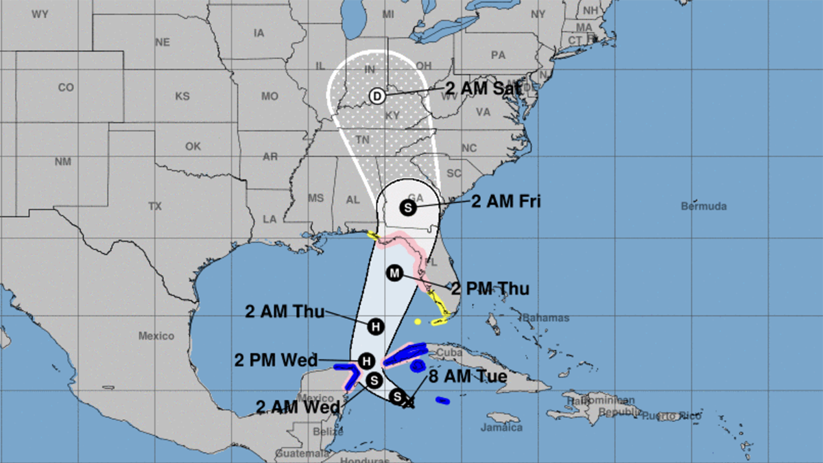 Potencial ciclón tropical 9: posible impacto en partes de Florida ...