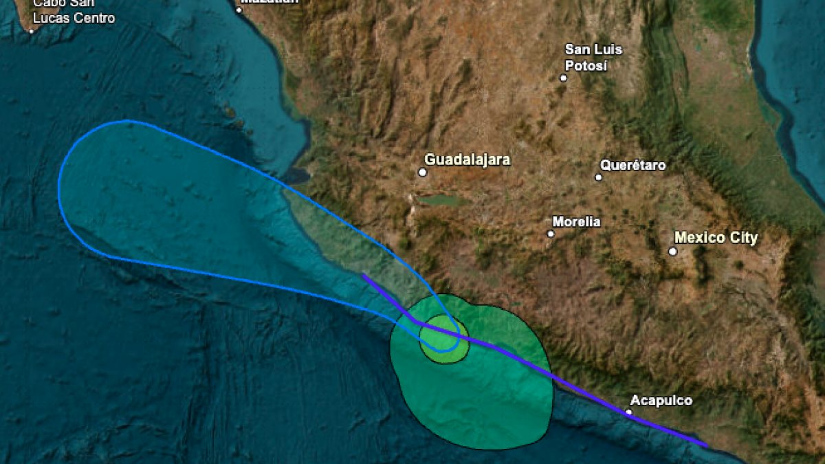La tormenta tropical John se debilita sobre México – Telemundo Miami (51)