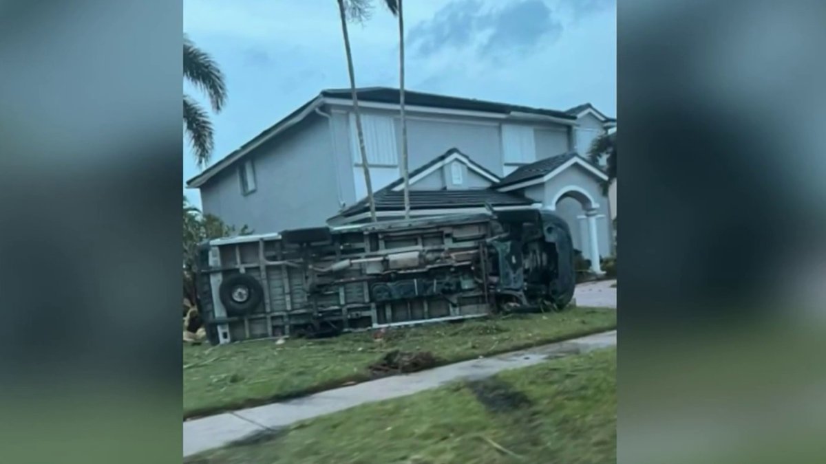 La furia de los tornados causaron destrozos en el sur de Florida ...