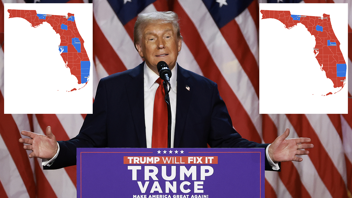 Cómo Florida se volvió más republicana: los mapas muestran que varios ...