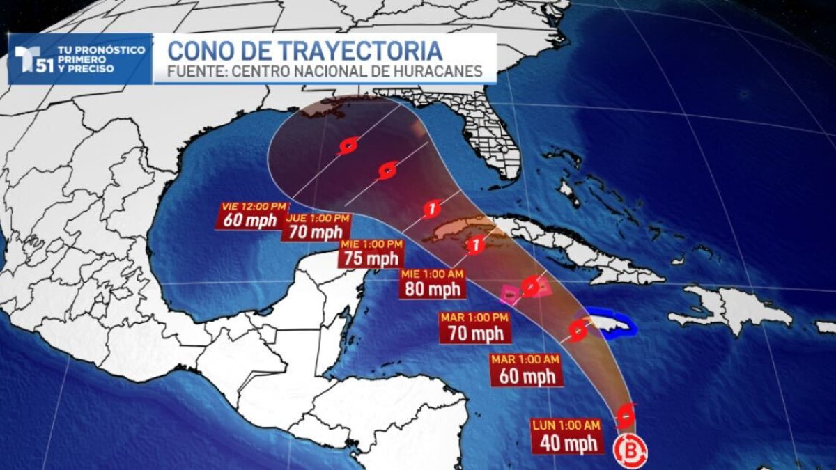 Potencial ciclón tropical 18 se convertirá en huracán en los próximos días con amenaza para Cuba ...
