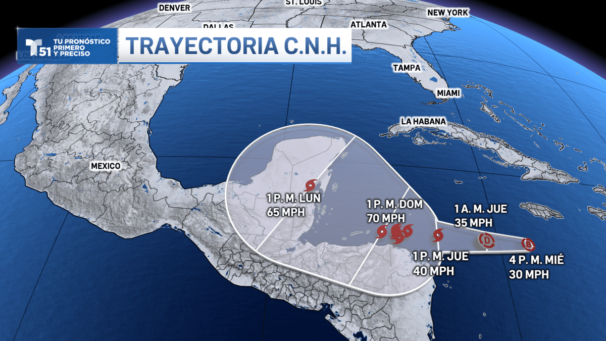 Centro Nacional de Huracanes vigila potencial ciclón tropical en el ...