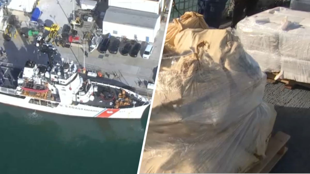 Guardia Costera descarga en Miami más de 12,400 libras de drogas ...