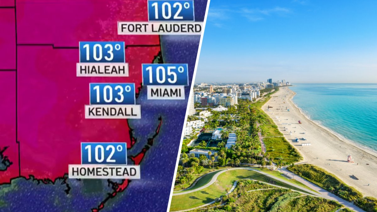 Advertencia por calor en Miami y el sur de Florida – Telemundo Miami (51)
