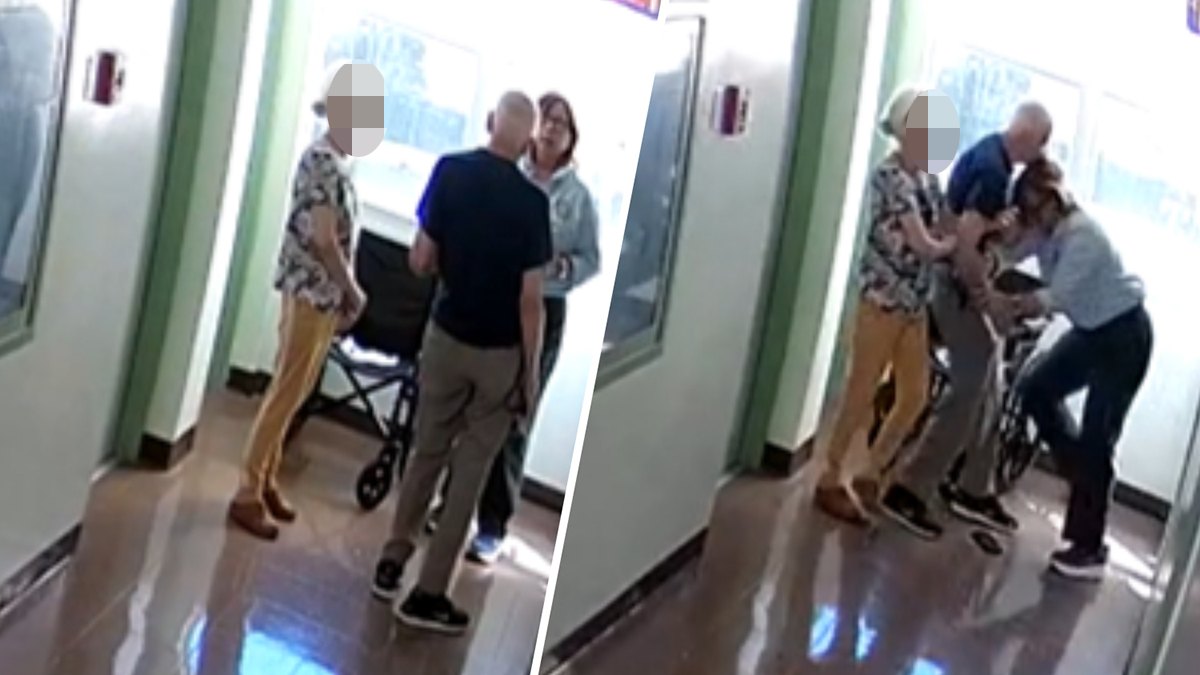 Video muestra a mujer apuñalada por anciano de 83 años en residencia de ...