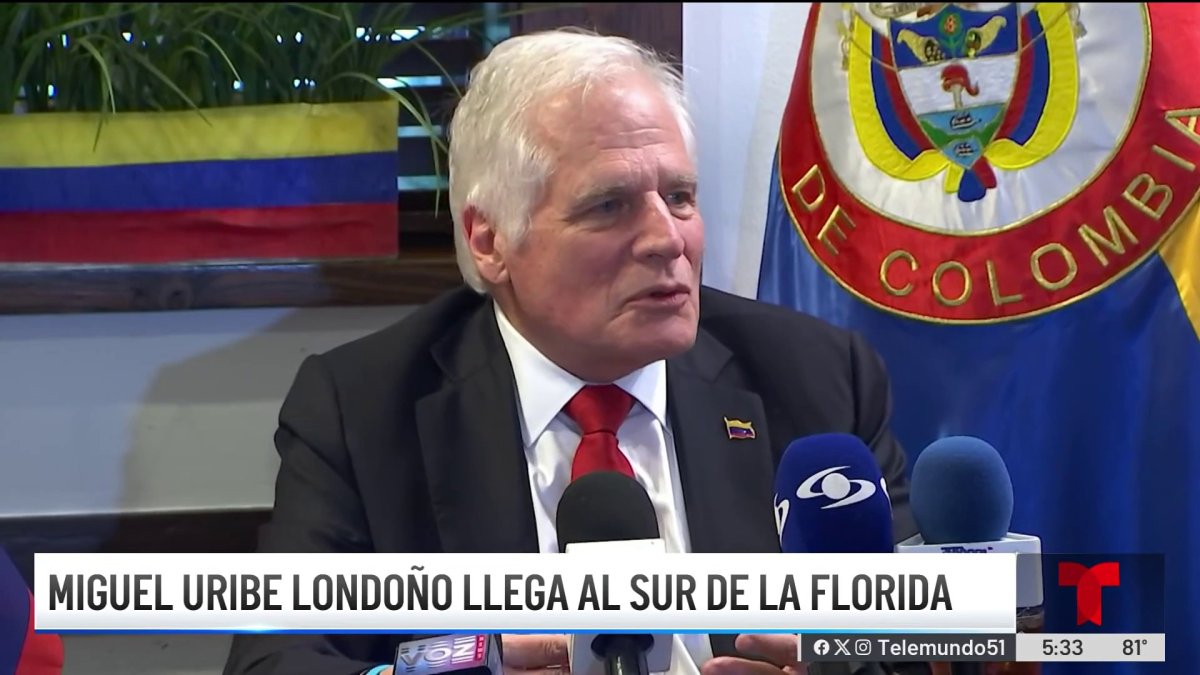 Uribe Londoño: "Yo recojo las banderas de Miguel" – Telemundo Miami (51)