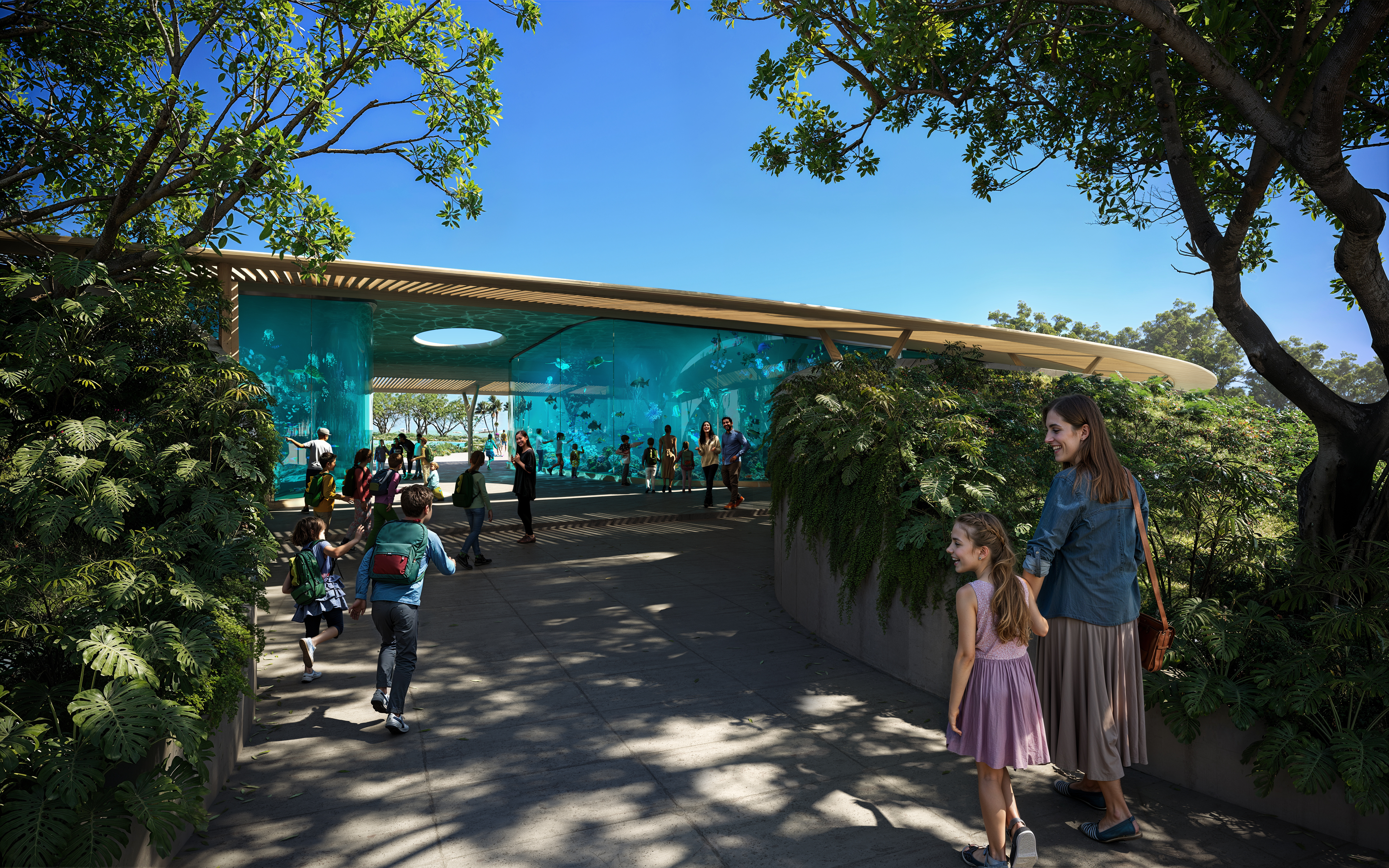 Revelan imágenes de cómo luciría el nuevo Seaquarium de Miami ...