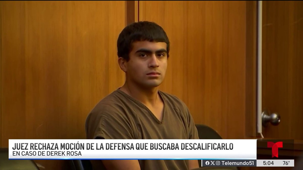 Juez vuelve a denegar moción para retirarse del caso de Derek Rosa ...