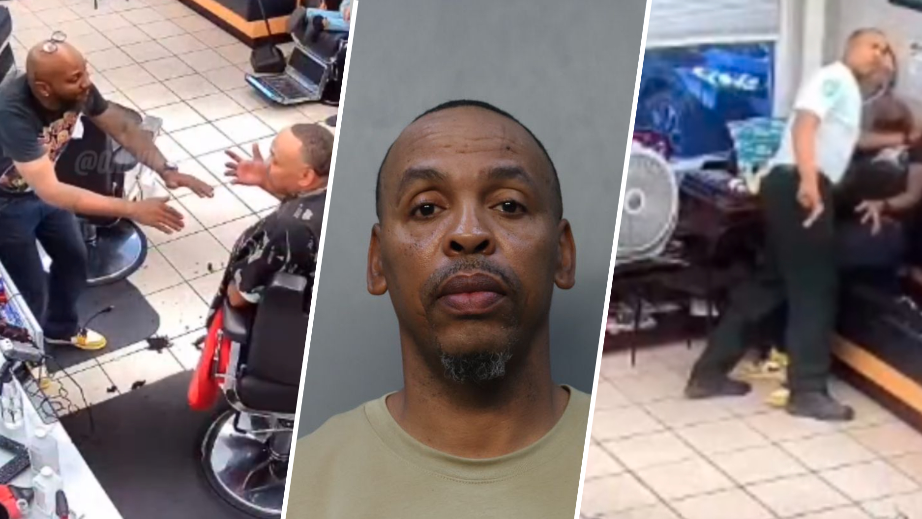 Video muestra a cliente amenazando a barbero con un arma en Miami-Dade ...