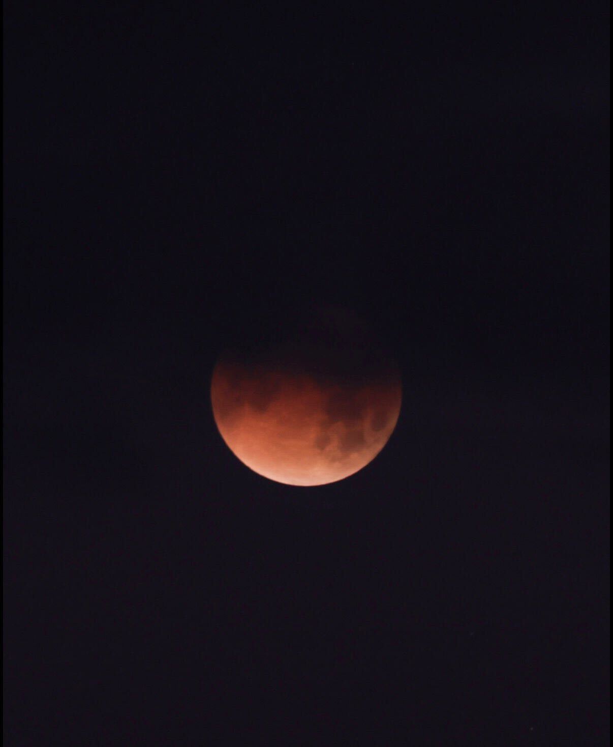 Imágenes del eclipse total lunar desde el sur de Florida – Telemundo ...