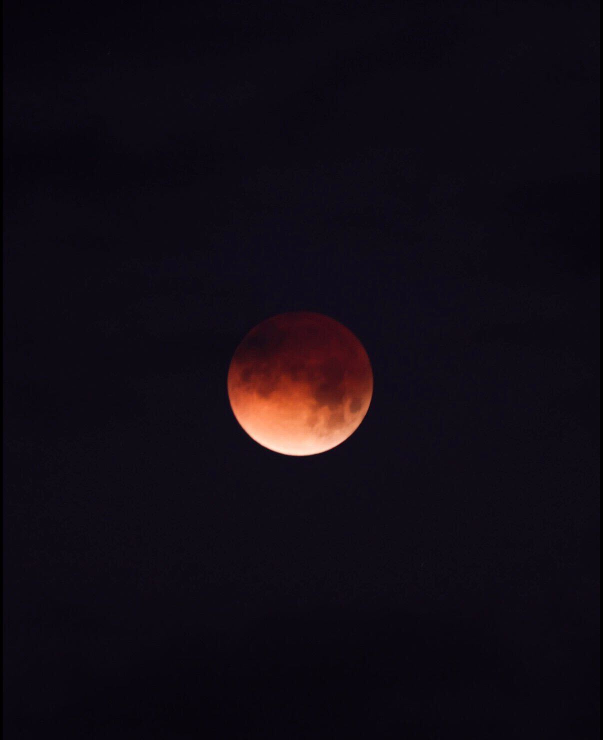 Imágenes del eclipse total lunar desde el sur de Florida – Telemundo ...