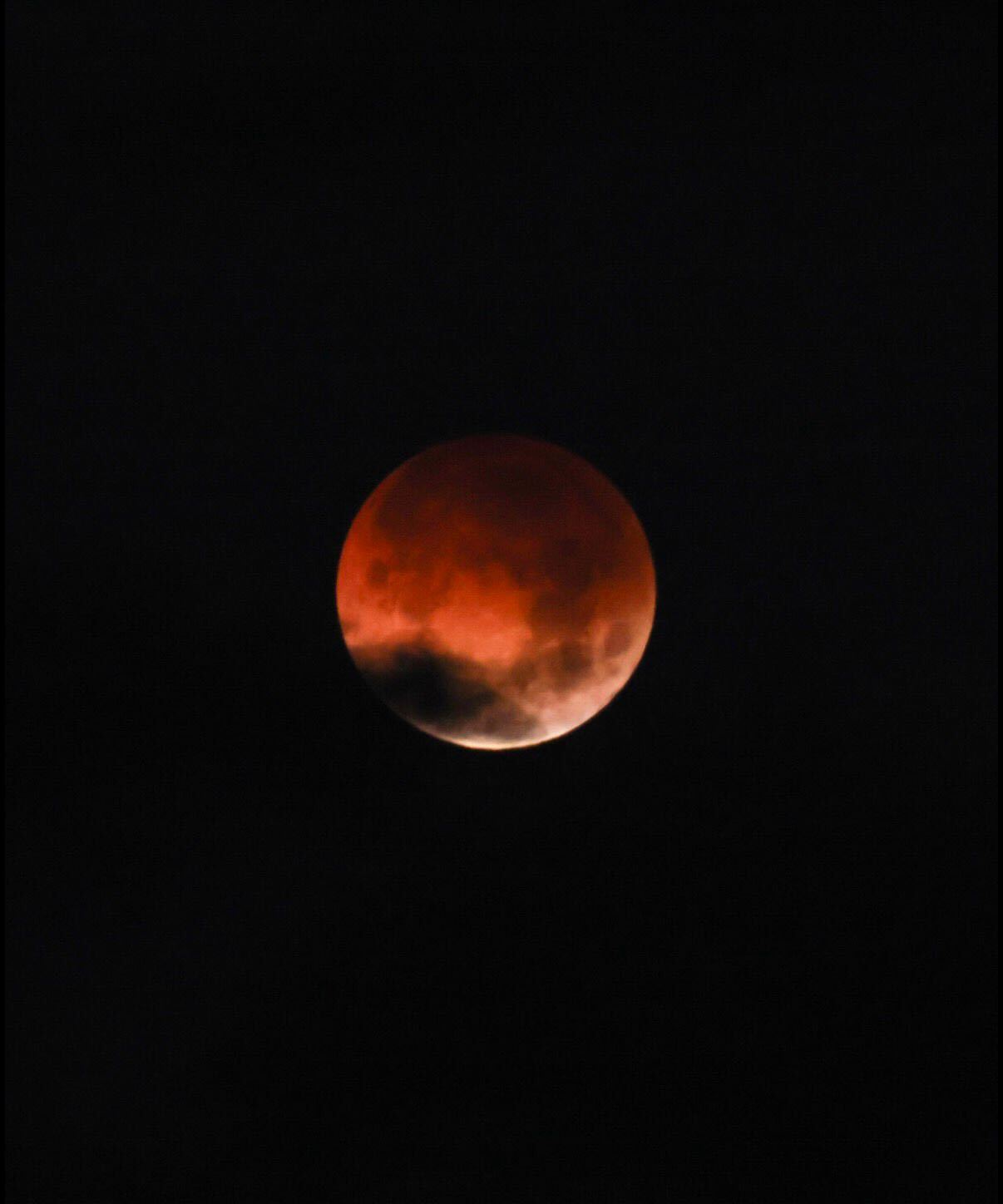 Imágenes del eclipse total lunar desde el sur de Florida – Telemundo ...
