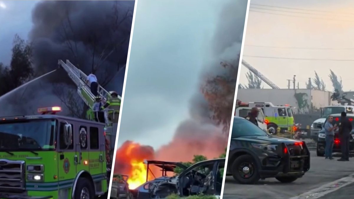 Incendio de gran magnitud en negocio de Opa-locka – Telemundo Miami (51)