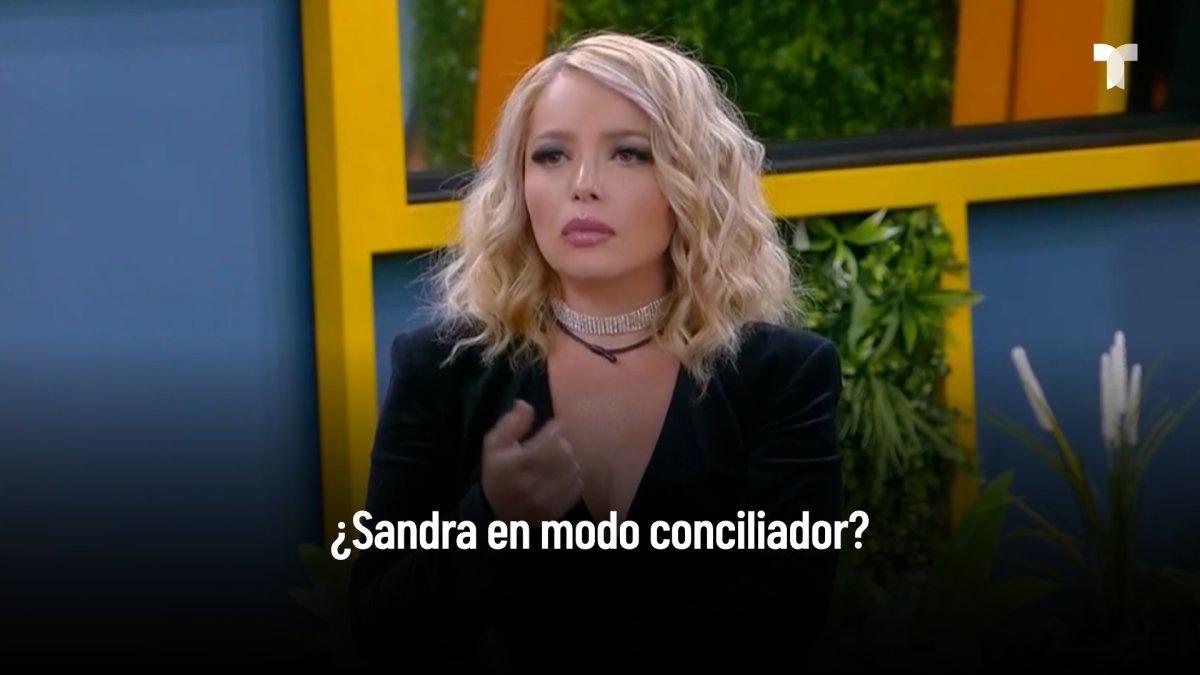 Sandra no logra bajar la tensión en La Casa de los Famosos – Telemundo ...