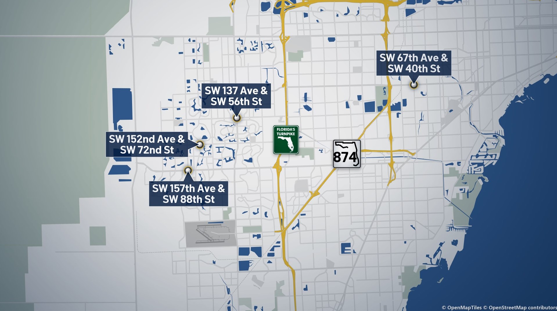 Tres hospitalizados tras serie de carjackings en Miami-Dade – Telemundo ...